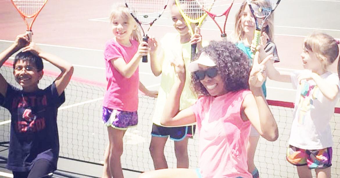 All love, all in: Shaffer uses tennis to uplift local youth | News ...