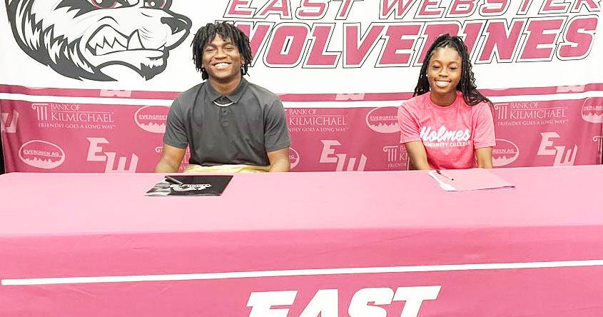 East Webster's Logan, Moore sign to continue their careers | Sports ...