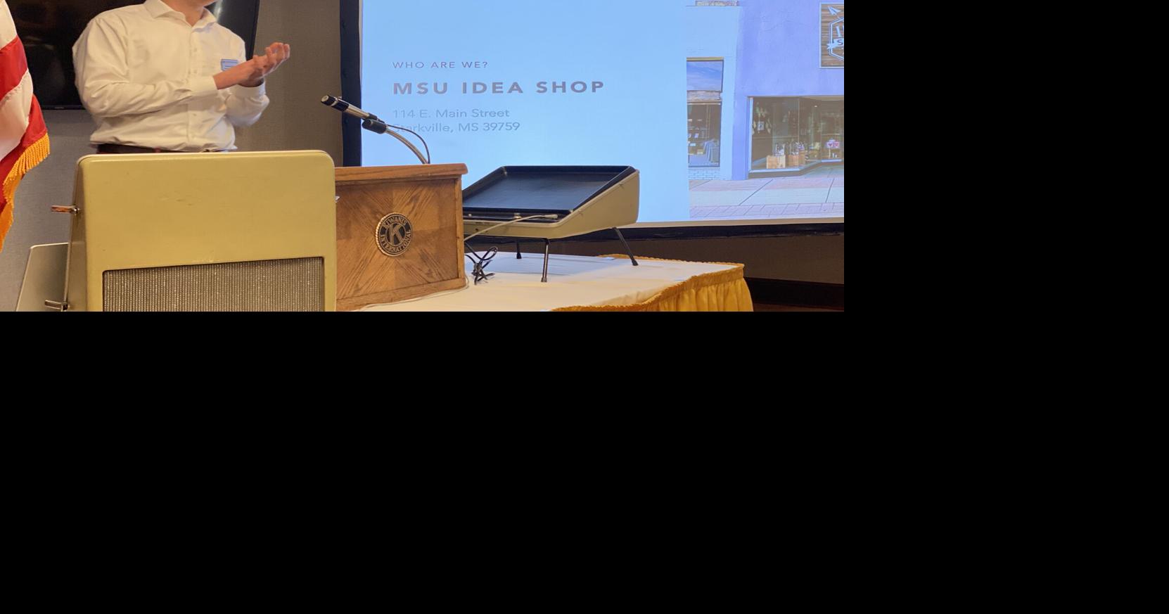 Bailey enlightens Kiwanians on MSU Idea Shop | News ...