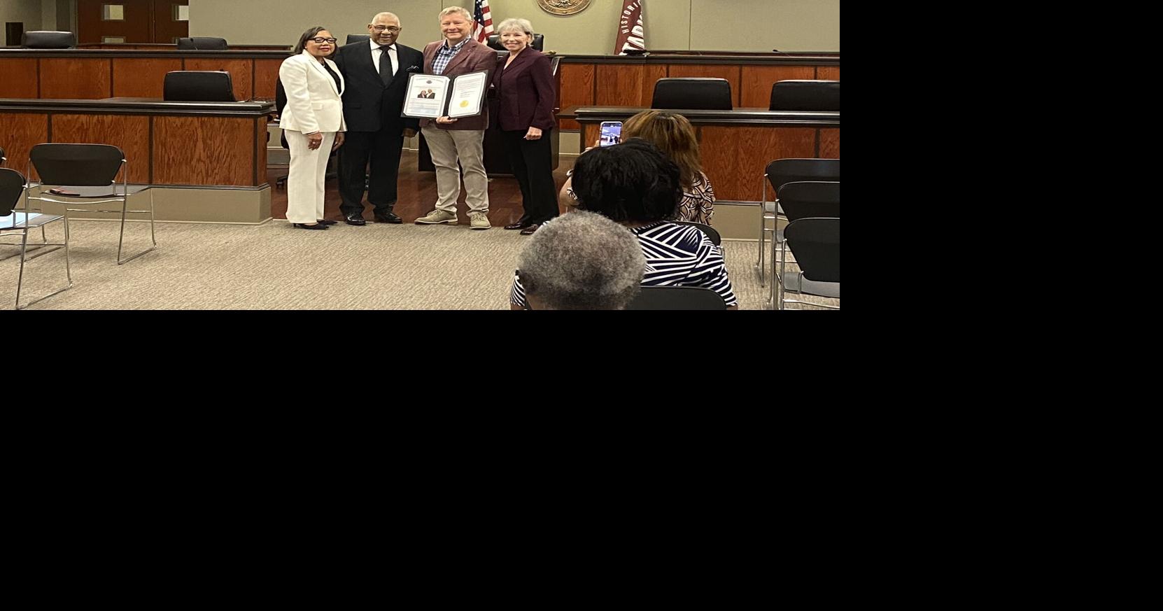 Johnson presented resolution as Starkville’s first African American ...