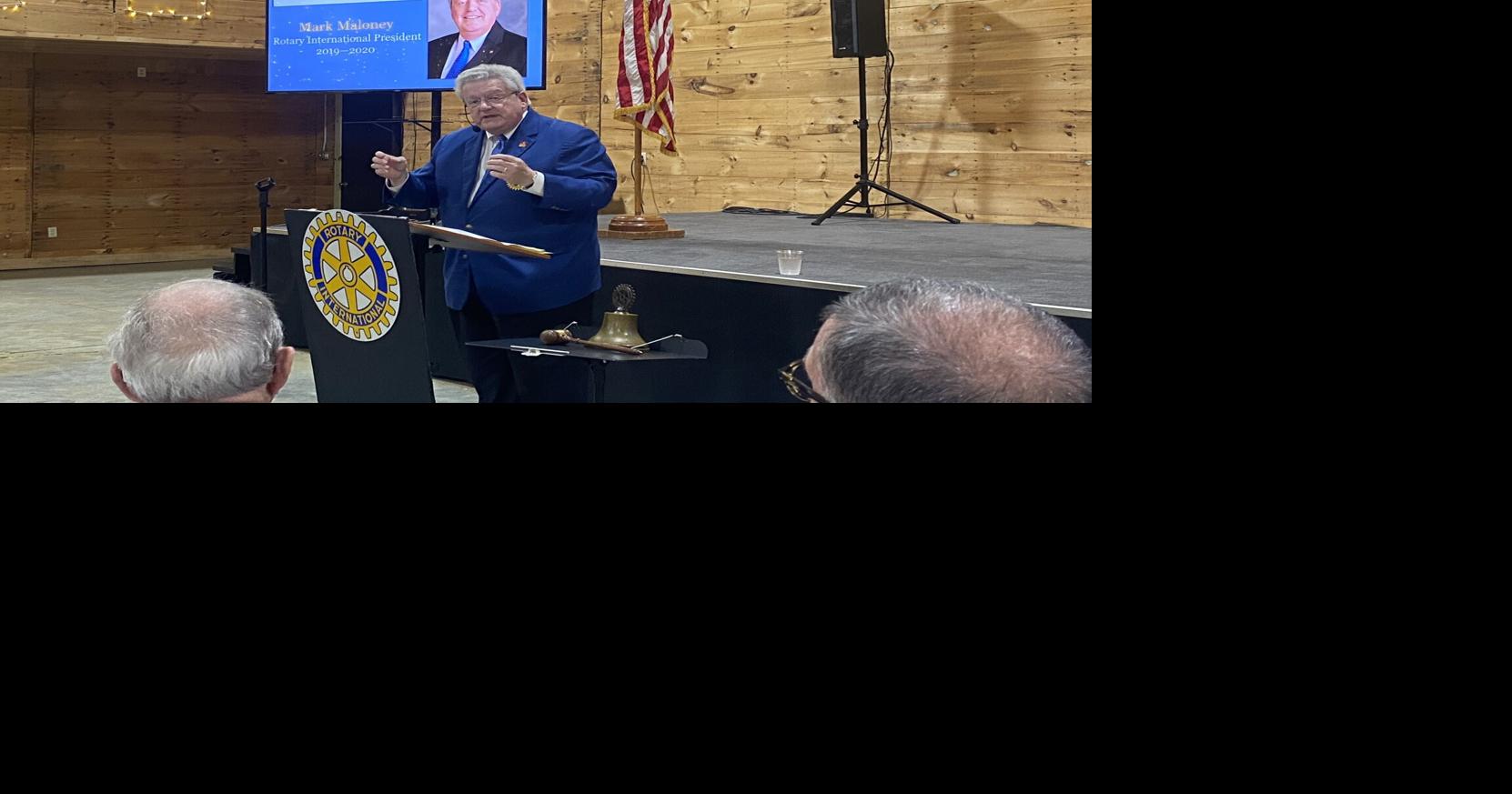 Past Rotary International president addresses Starkville club | News ...