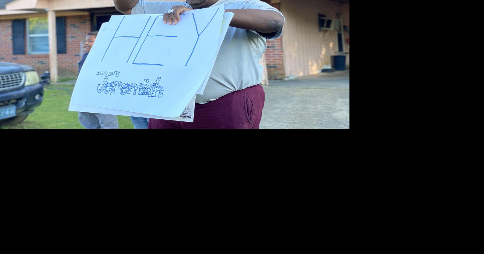 Watch: Longtime SHS manager gives message to dozens who drove by to say ...