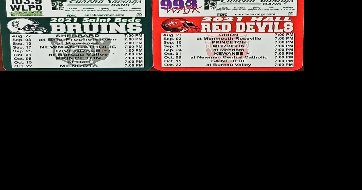 Football Schedule Magnets | 99.3 WAJK.com | starvedrock.media