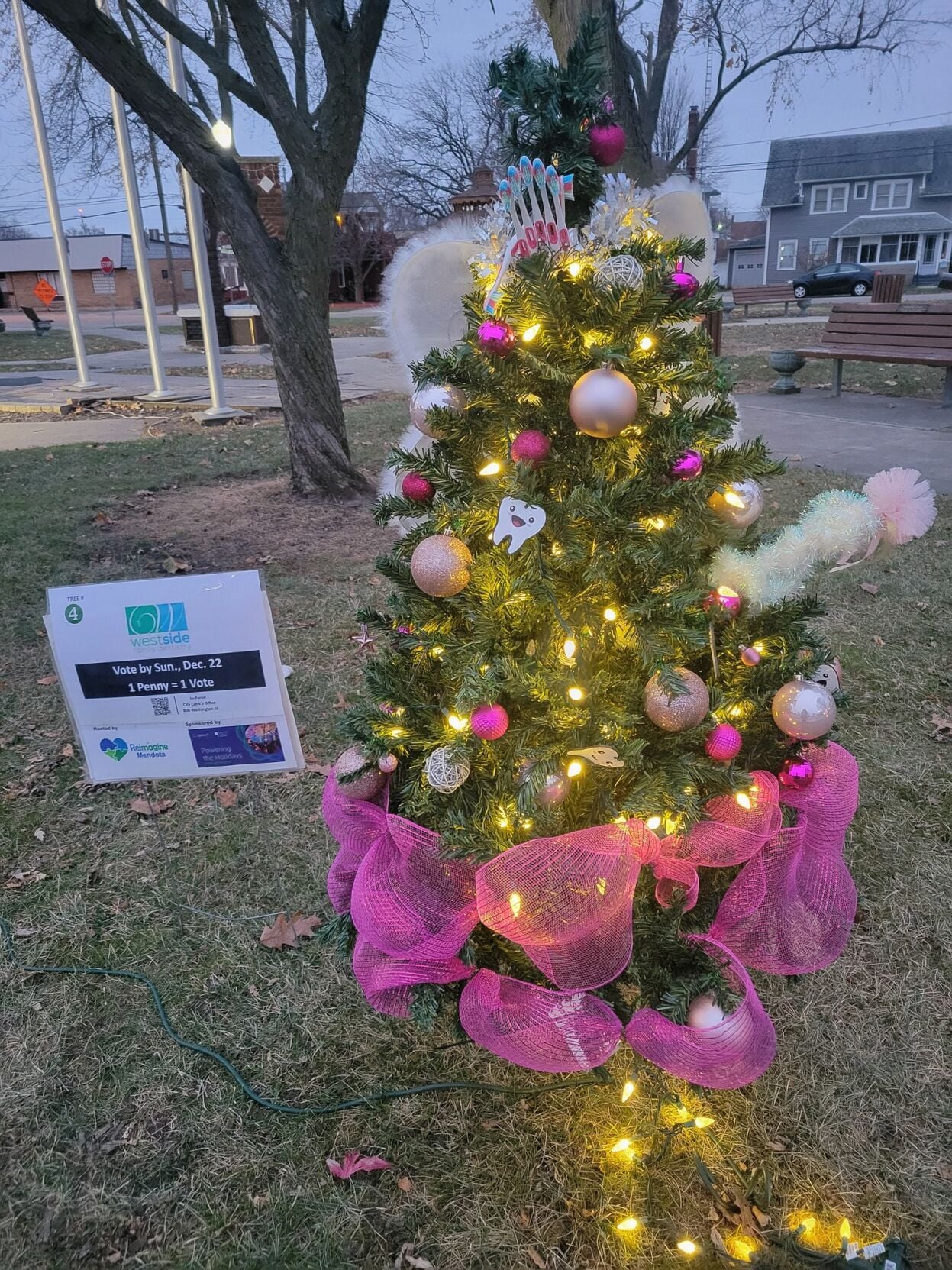 Grinch Collared, But Tree Still Missing from Mendota Decorating Contest ...