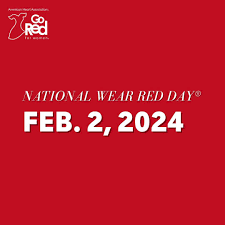 Wear Red Friday To Bring Awareness Of Heart Disease | 103.9 WLPO ...