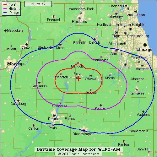 Starved Rock Media Radio Station Coverage Maps | | starvedrock.media