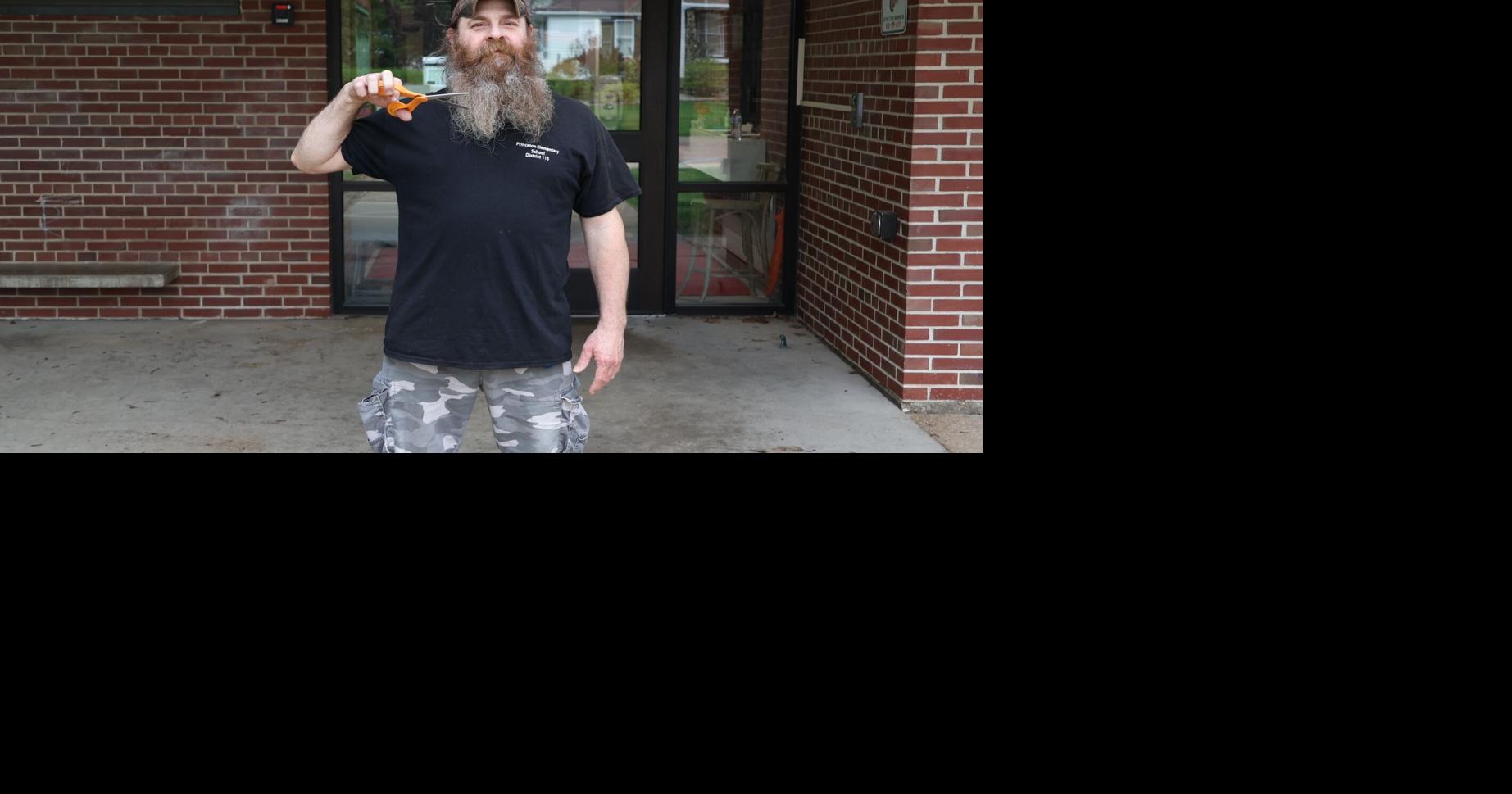 Princeton School Janitor Will Shave Shaggy Beard As Part Of Fundraiser ...