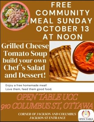 Open Table Church in Ottawa Hosts Free Community Meal Sunday | 103.9 ...
