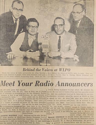 WLPO's Early History | | starvedrock.media