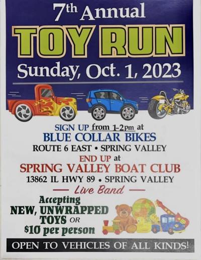 Sunday Toy Run goes about Spring Valley | 103.9 WLPO | starvedrock.media