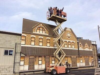 Union Depot Mural Installed In Mendota | 103.9 WLPO | starvedrock.media