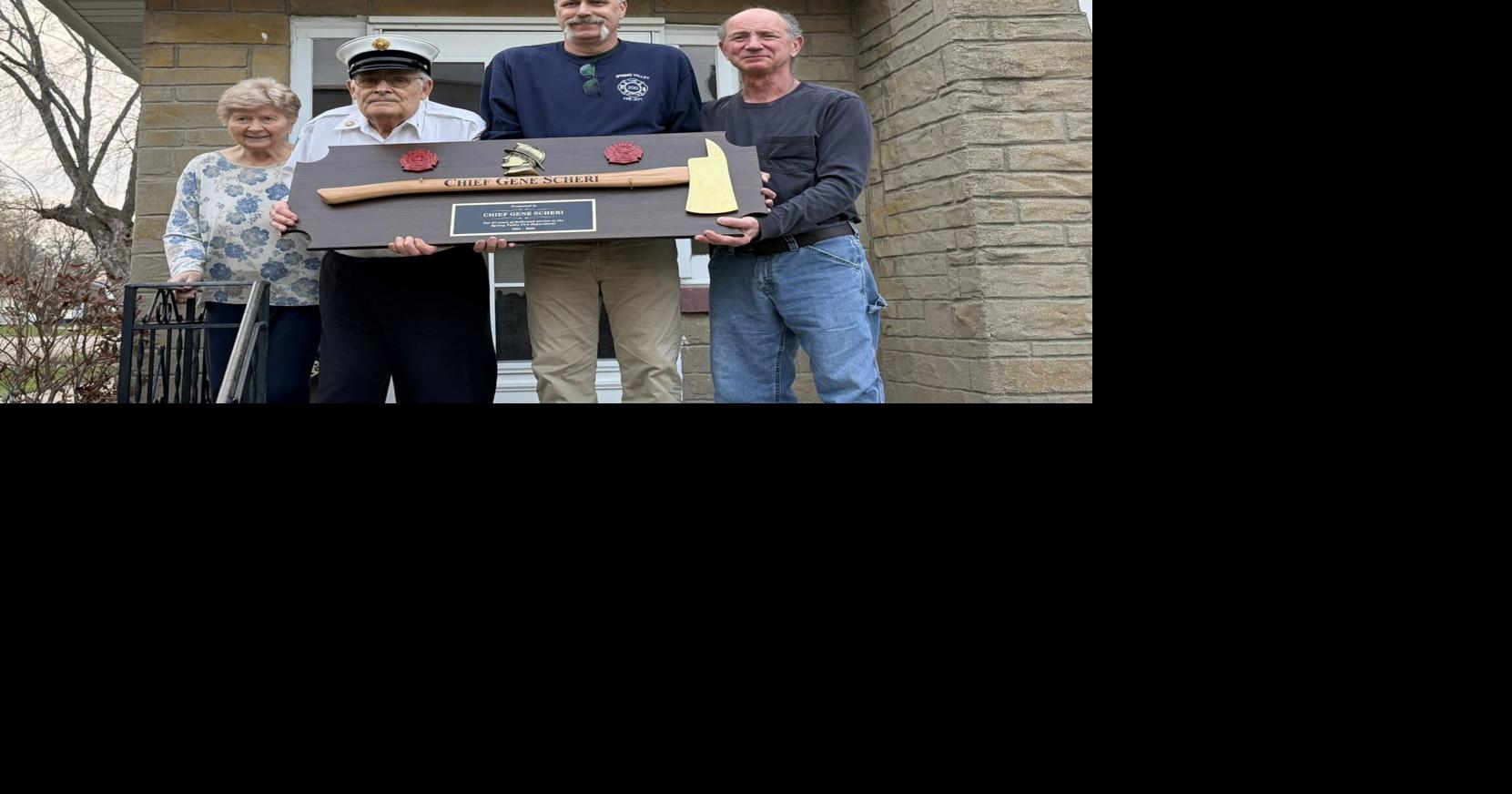 Longtime SV Firefighter Gene Scheri Honored For 67 Years Of Service ...