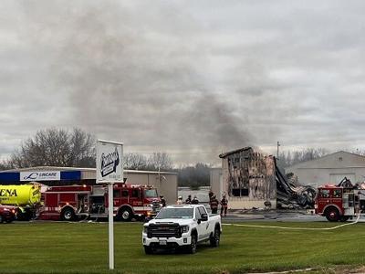 Latest on Fire at Auto Mechanic Building in Ottawa | 103.9 WLPO ...