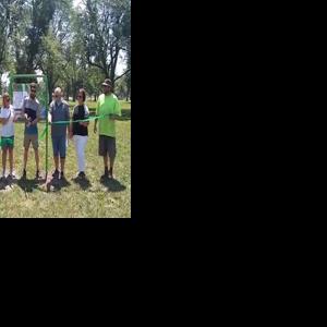 Ribbon Cut On New And Improved Ottawa Disc Golf Course | 103.9 WLPO ...