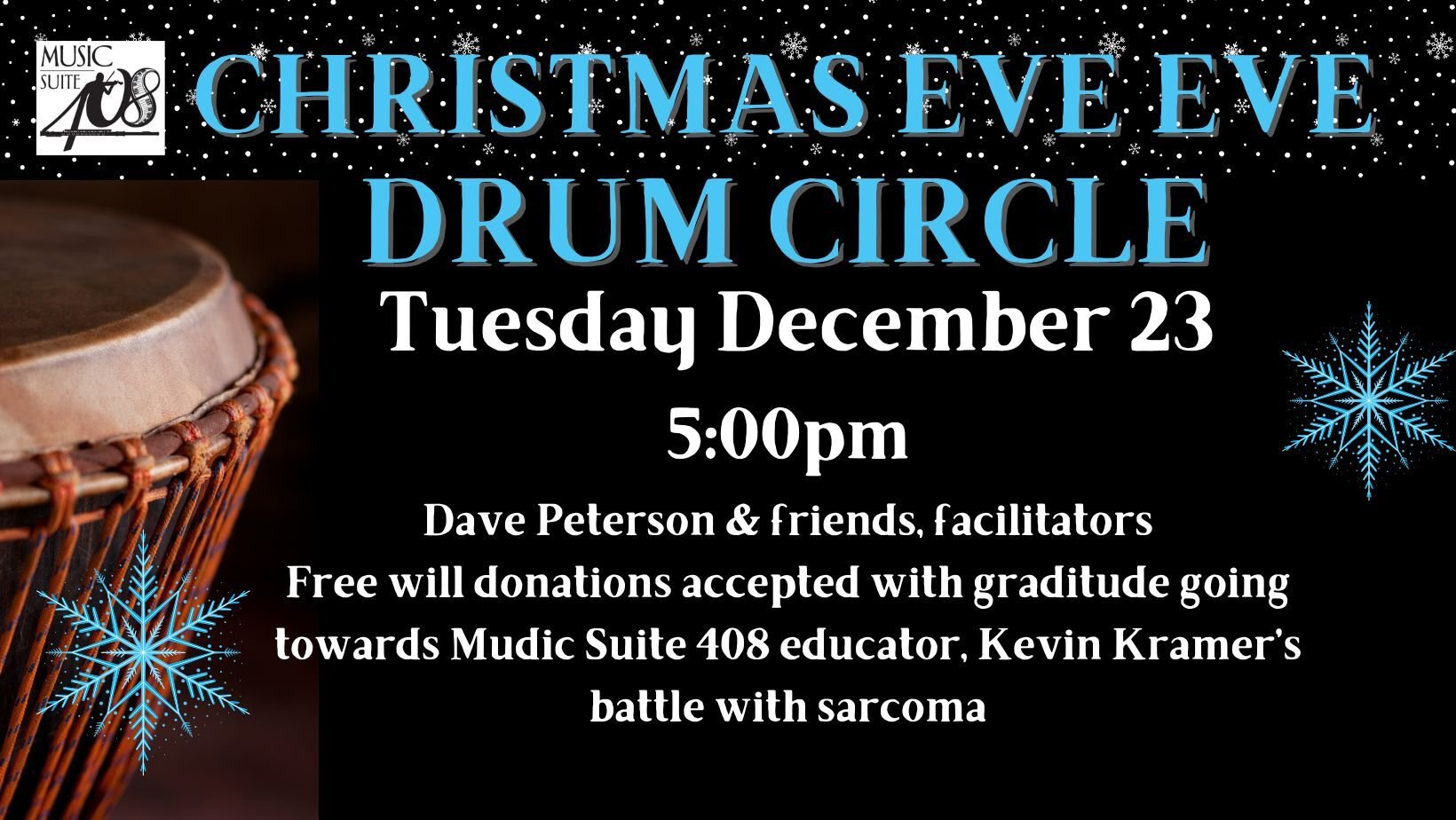 Drum Circle Tuesday Night to Celebrate, Support Instructor and Mentor ...