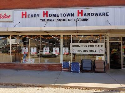 Henry Hometown Hardware Store Now For Sale | 103.9 WLPO | starvedrock.media
