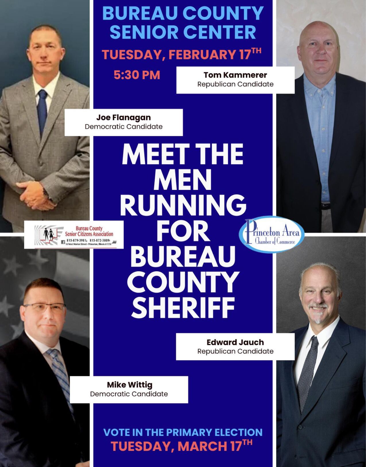 Sheriff Candidates Forum Happening Next Tuesday In Princeton | 103.9 ...