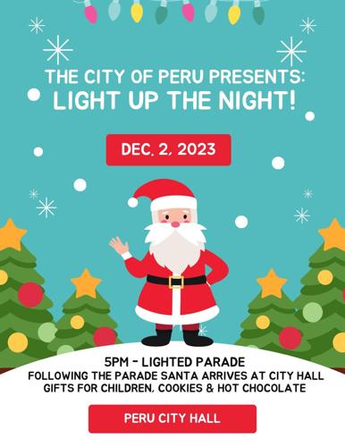 Lighted Christmas Parade Will Make Its Way Thru Peru On Saturday | 103. ...