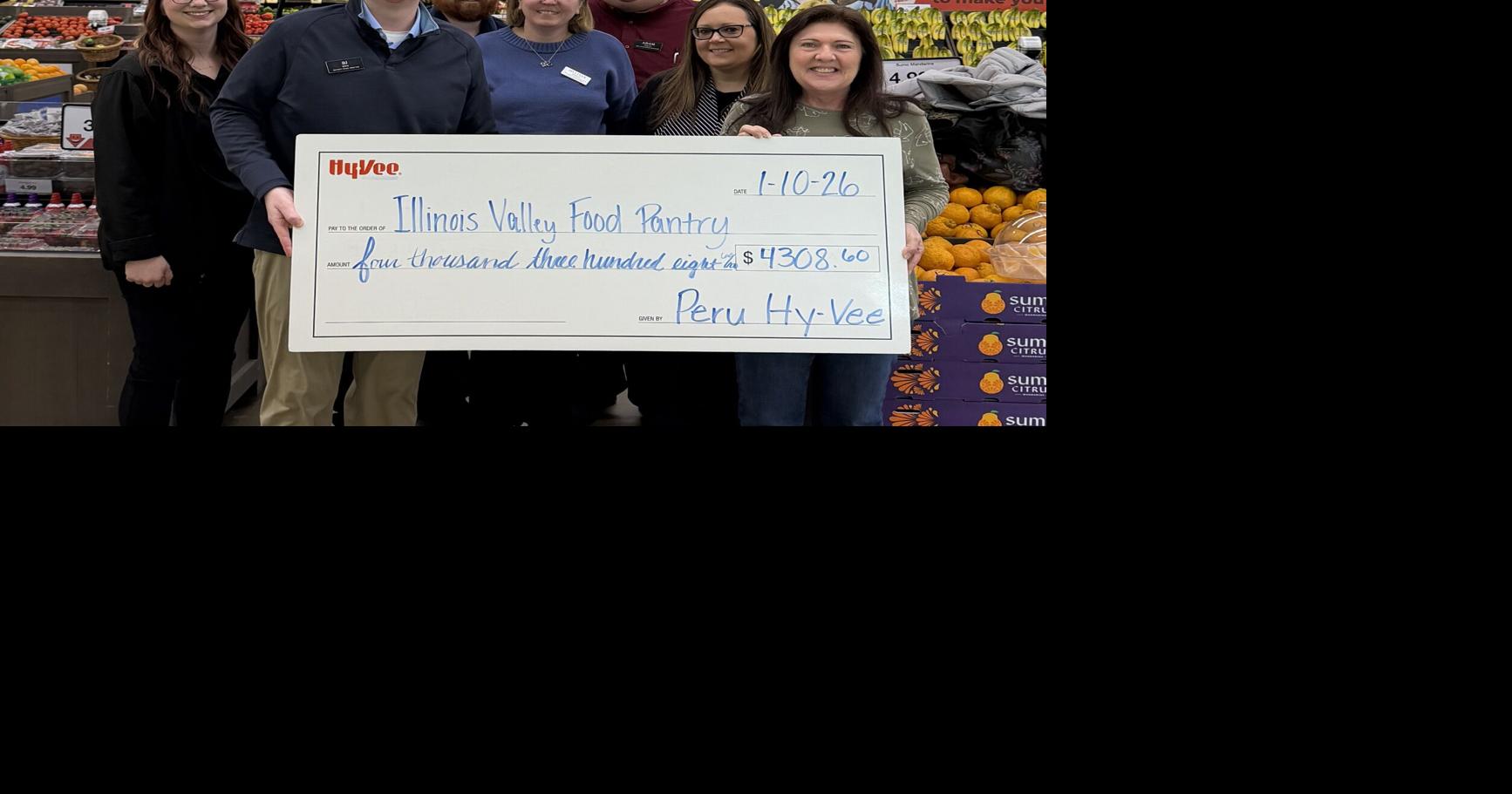 Hy-Vee Shoppers Come Up Big For Food Pantries | 103.9 WLPO ...