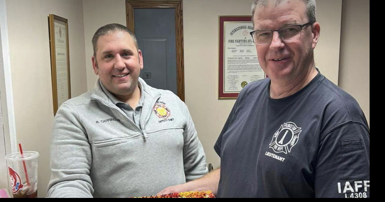 Princeton Fire's Lt. Joe Welte retires after 33 years | 103.9 WLPO ...
