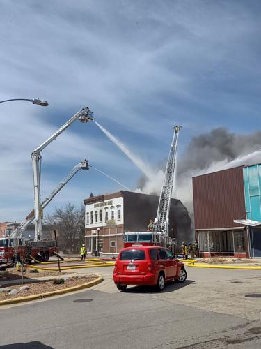 Spring Valley fire destroys building housing LZ Resale | 103.9 WLPO ...