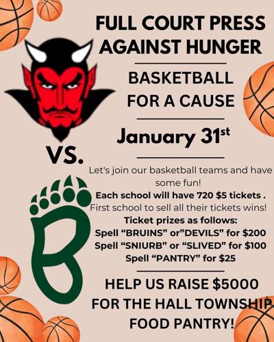 Rivals Coming Together to Help Hall Township Food Pantry During ...