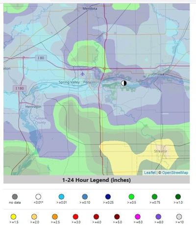 Flooding in Streator, Baseball in Peru: Wednesday Rainfall Hit and Miss ...