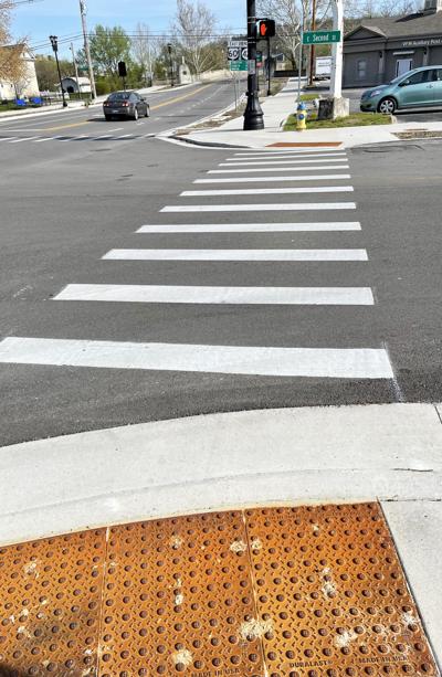 You Asked Were The Ada Warning Pads Installed On Second Street