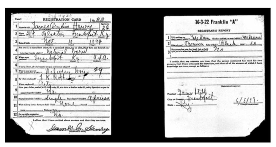 Frankfort Native May Have Been First Black Killed In Wwi News State