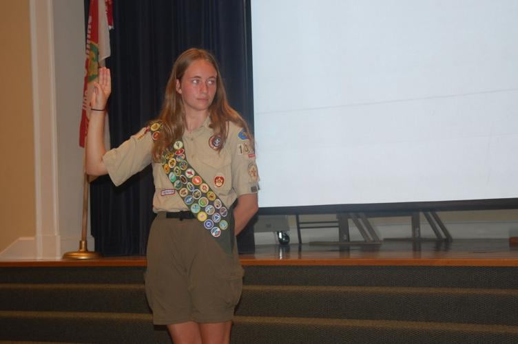 Making history: Piper Lewis is first female Eagle Scout in Gemstone ...