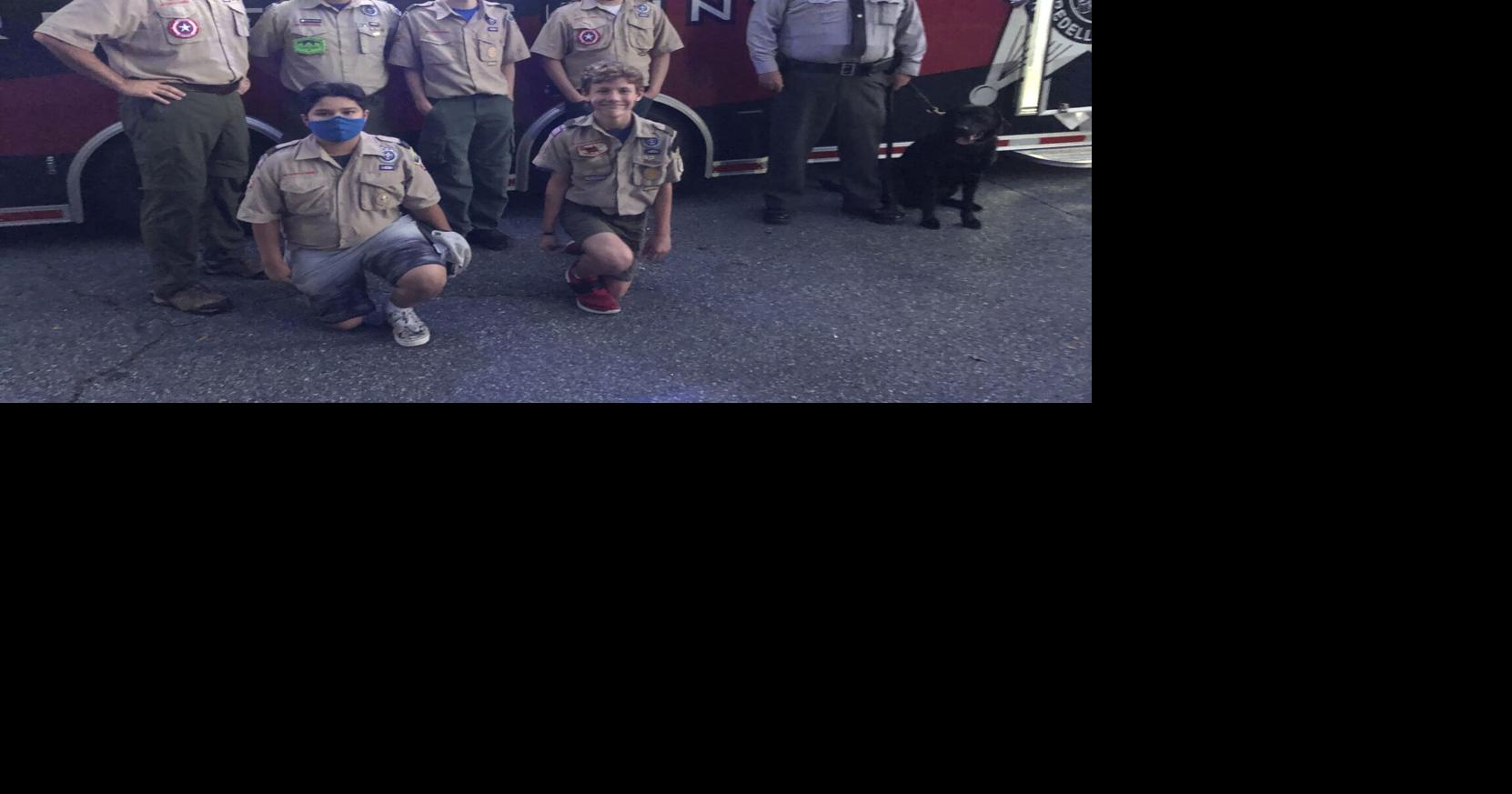 Boy Scout Troop 314 participates in Drug Awareness Program