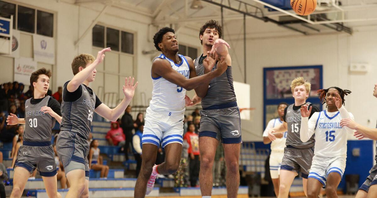 See photos of Pine Lake Prep's boys basketball win over Statesville