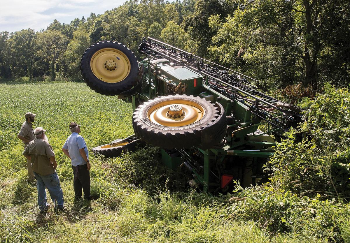 No injuries in Iredell tractor roll over