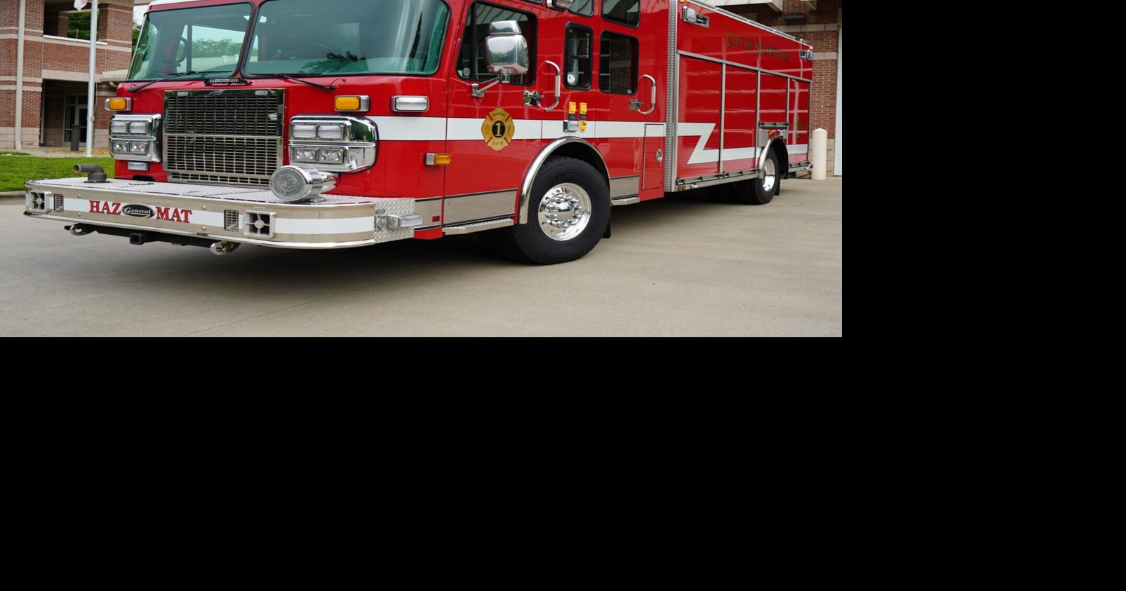 Statesville NC Fire Department unveils new hazmat apparatus