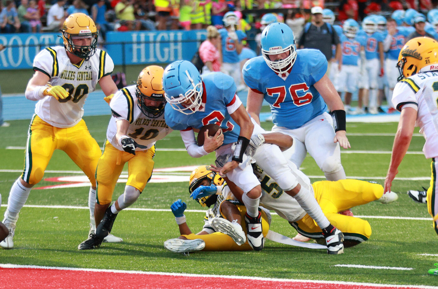 Wilkes Central spoils North Iredell’s football home opener