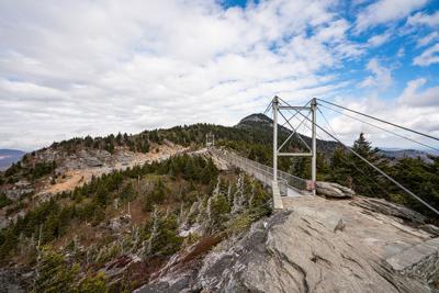 Grandfather Mountain weather report highlighted by blustery conditions