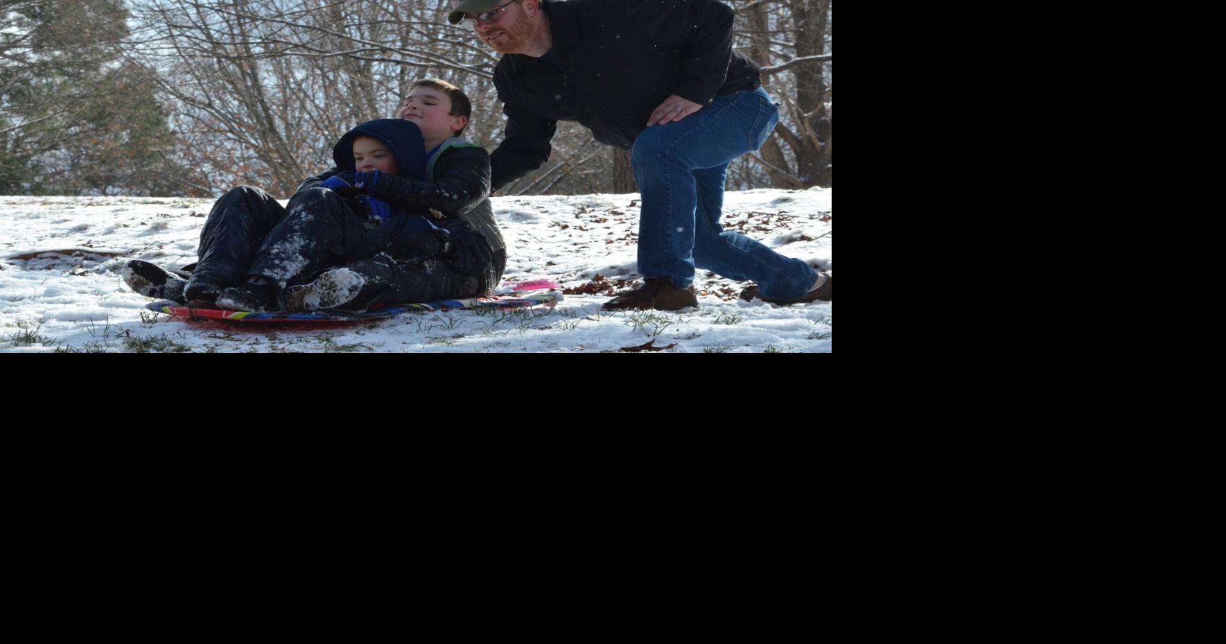 See more photos from snow day at Statesville's Mac Anderson park