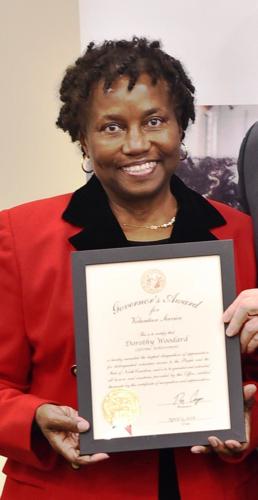 Dorothy Woodard recognized for standout service through United Way