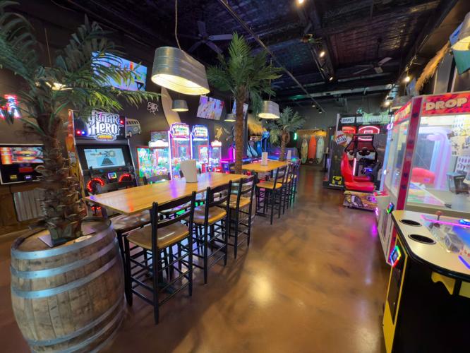 Tilt Beachcade arcade bar open in Statesville NC