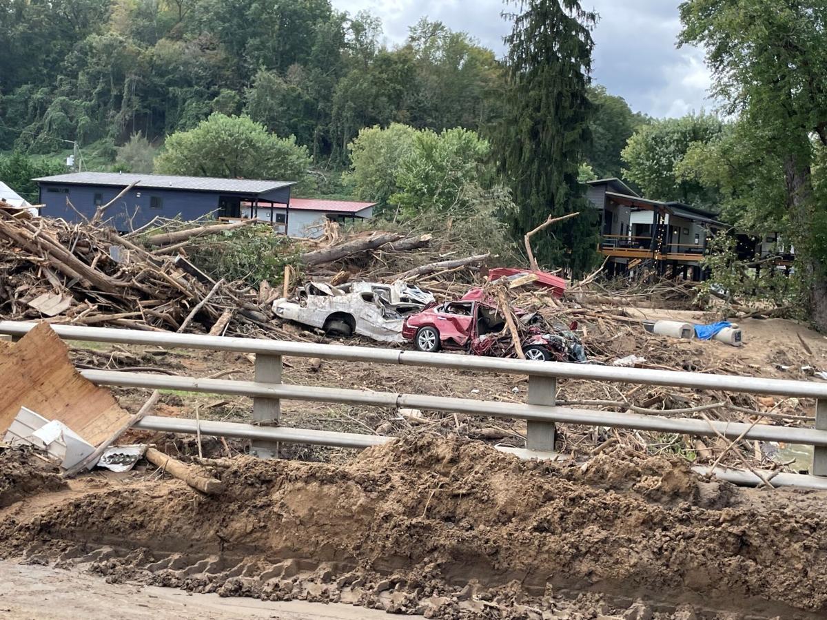 Photos, drone footage of the aftermath of Hurricane Helene in McDowell ...