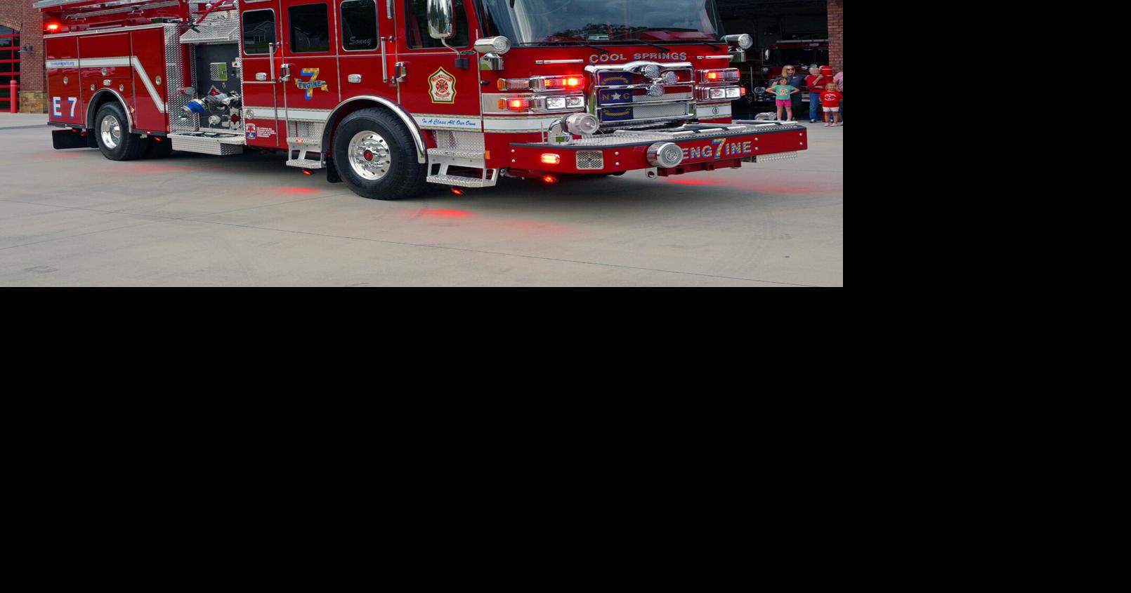 Cool Springs Fire-Rescue welcomes new truck to its fleet