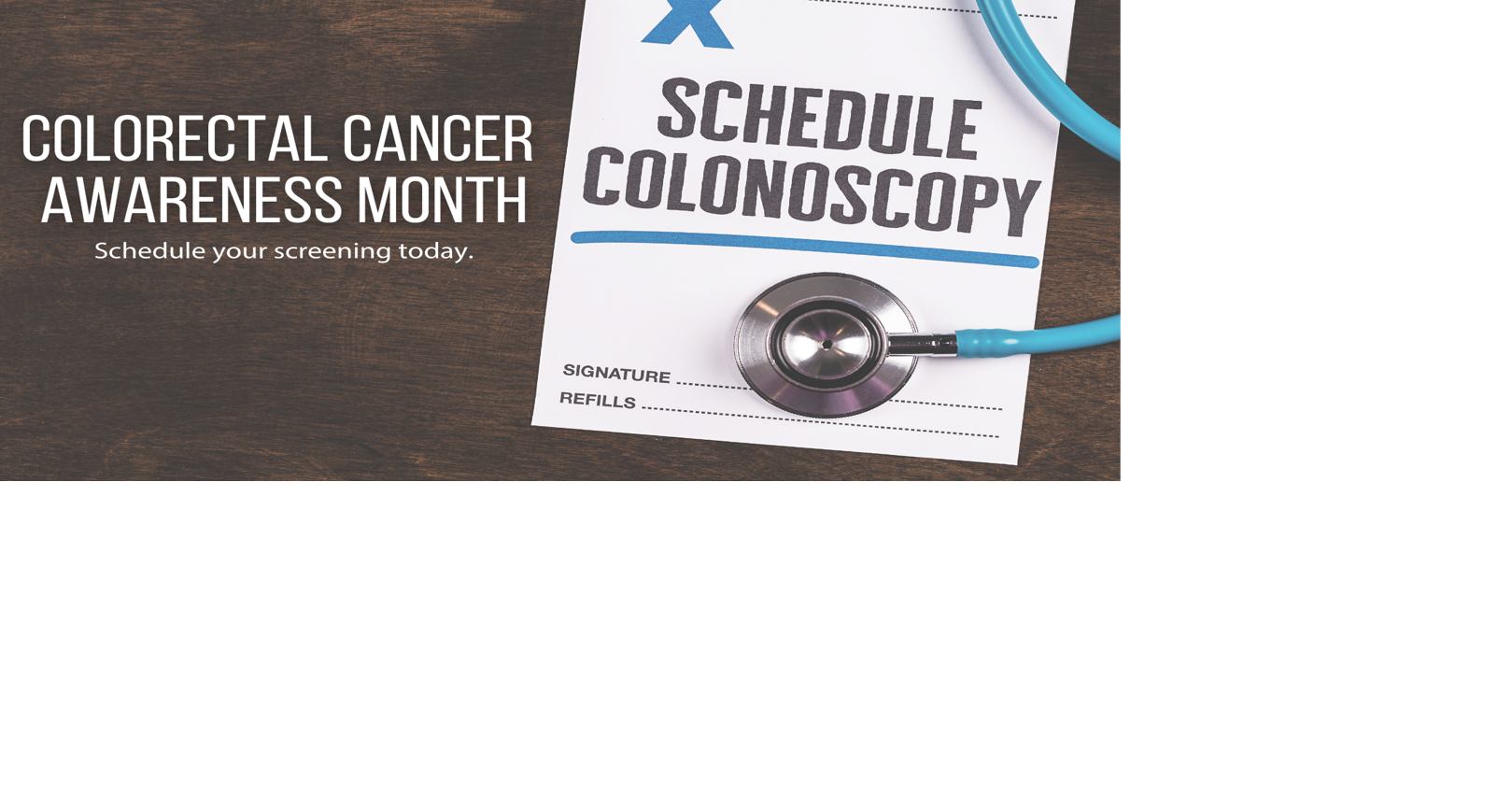 National Colorectal Cancer Awareness Month: How colorectal screenings ...
