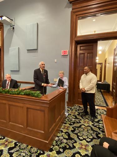 Statesville City Council honors Phil Hazel