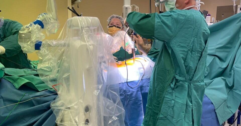 Pioneering spinal surgery: Iredell Health System now offers Mazor X ...