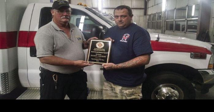 North Iredell Rescue Squad names Daniel Negron the Squadsman of the Year