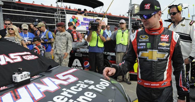NASCAR driver Kurt Busch faces DWI charge in Iredell County