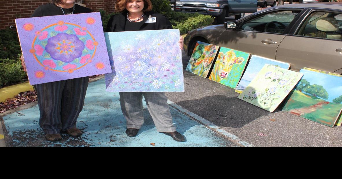 Hand-painted tiles offer 'visual love' for cancer patients