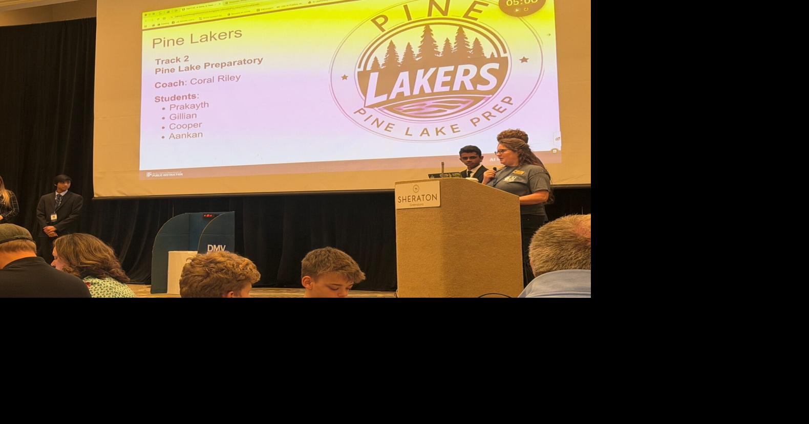 Mooresville NC's Pine Lake Prep team places 2nd in AI event