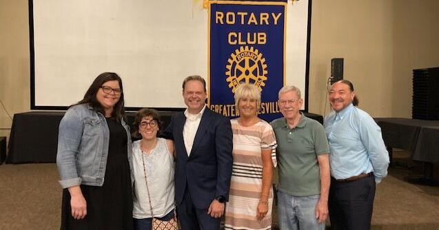 Lifespan visits with Rotary Club of Greater Statesville