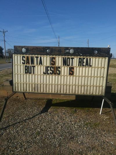 Iredell church sign: ‘Santa is not real’; pastor labeled Scrooge for ...